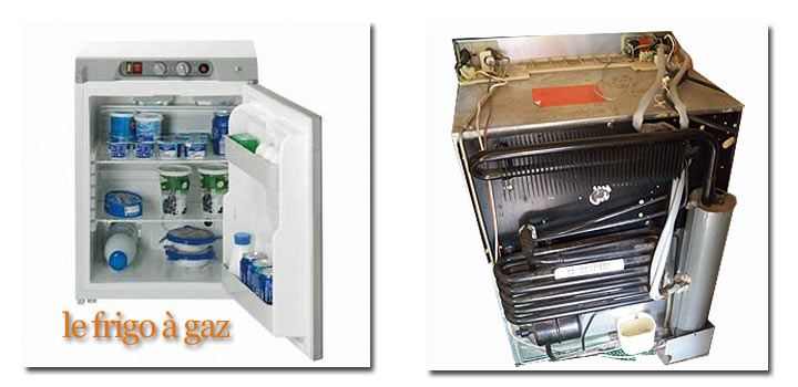 Equiper, cuisiner, éléments de confort pour la cabane: frigo, eau chaude